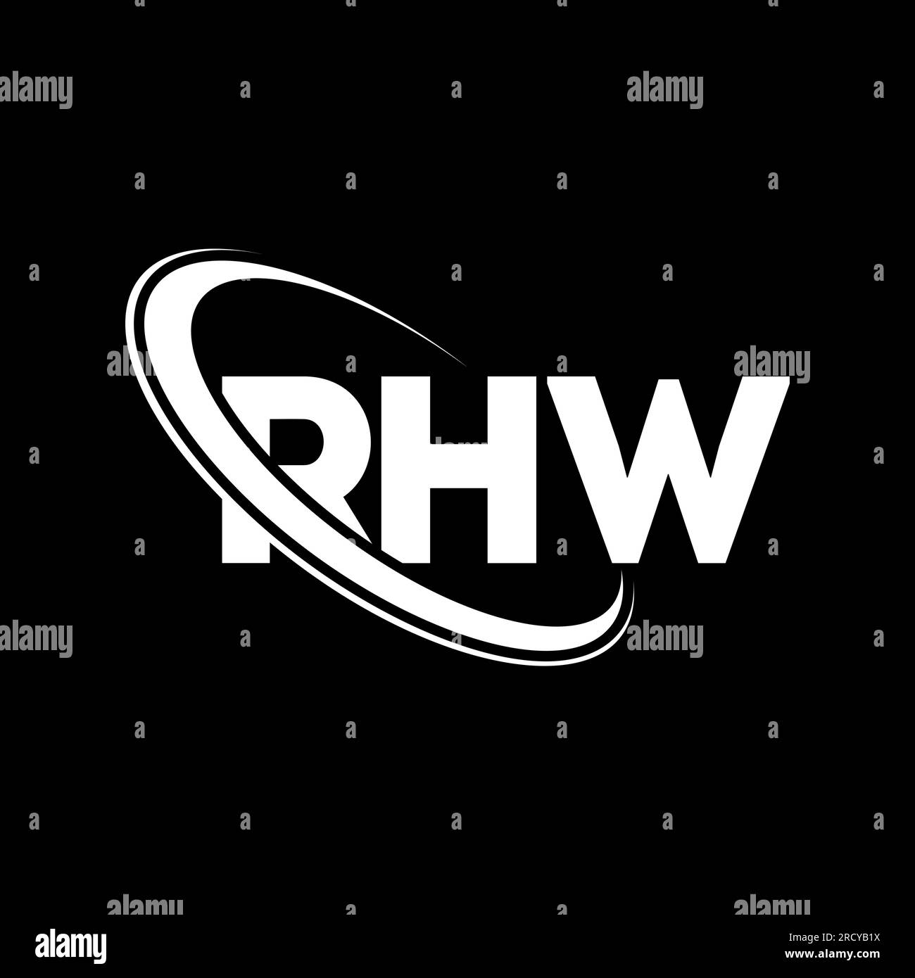 Rhw logo design hi-res stock photography and images - Alamy