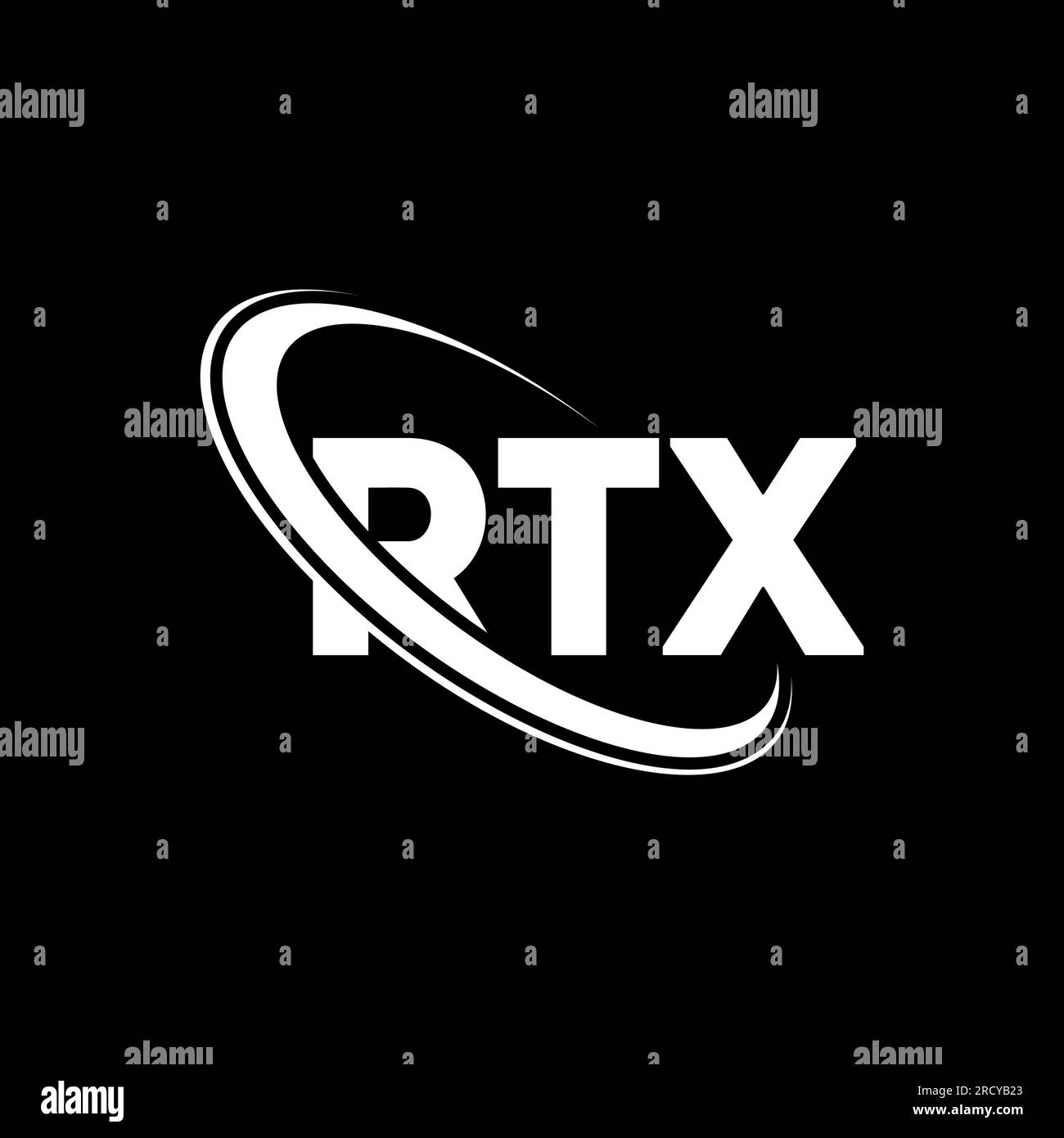 RTX logo. RTX letter. RTX letter logo design. Initials RTX logo linked ...