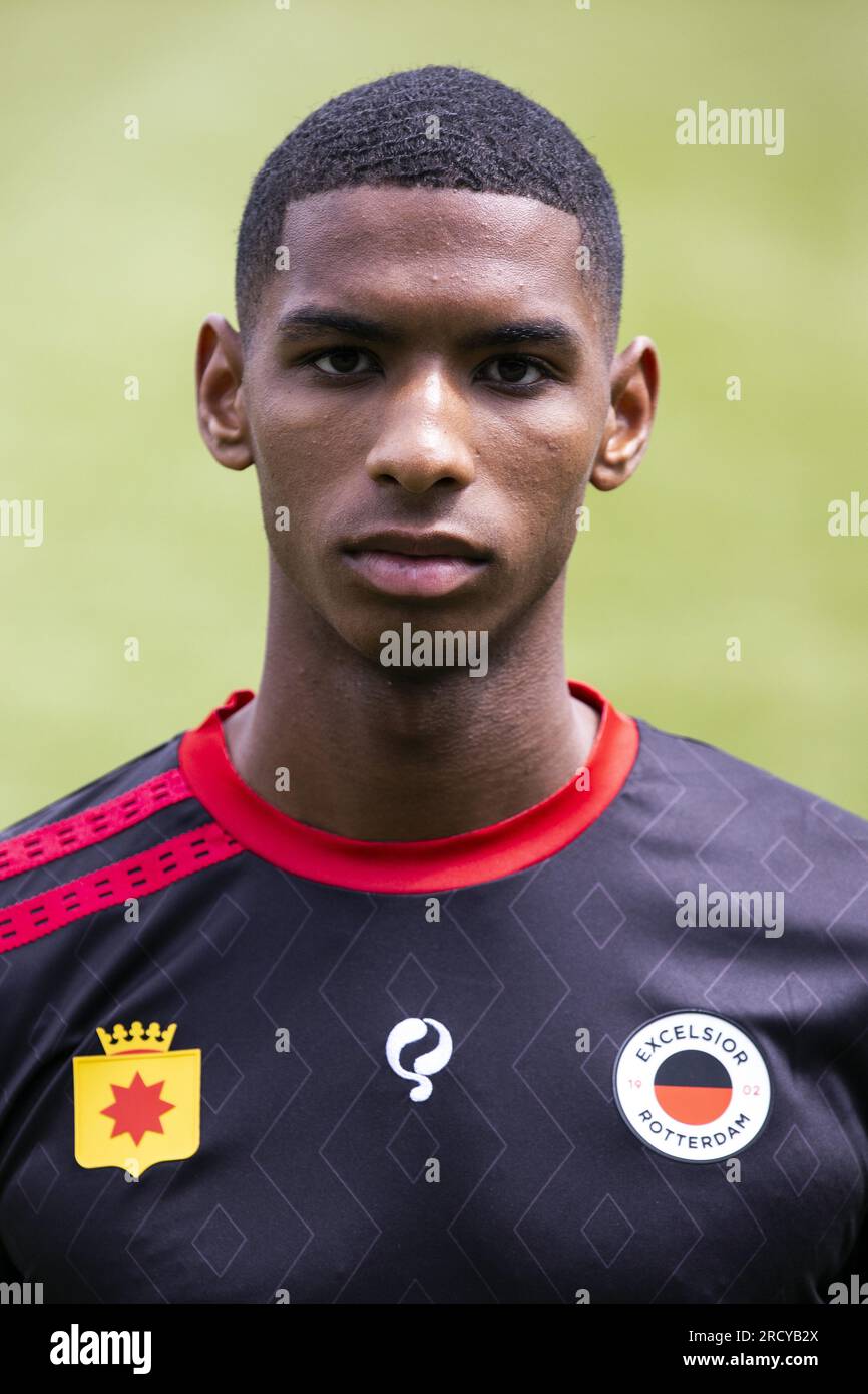 ROTTERDAM - Serano Seymor during sbv Excelsior's Photo Press Day at Van ...