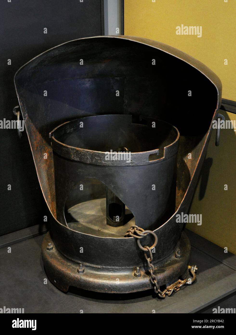 Galvanic naval mine. Model 1876. Russia. Latvian War Museum. Riga ...