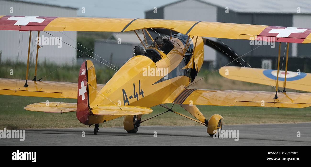 The Bücker Bü 131 Jungmann is a German 1930s basic training aircraft ...