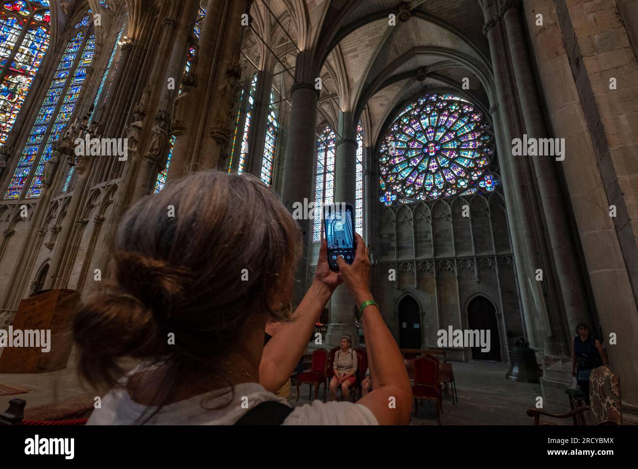 Carcassonne is a French fortified city in the department of Aude ...