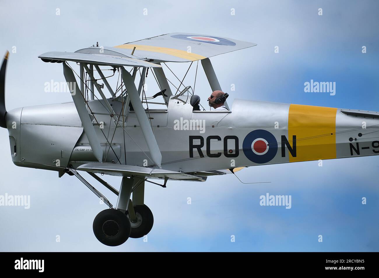 The de Havilland DH.82 Tiger Moth is a 1930s British biplane designed ...