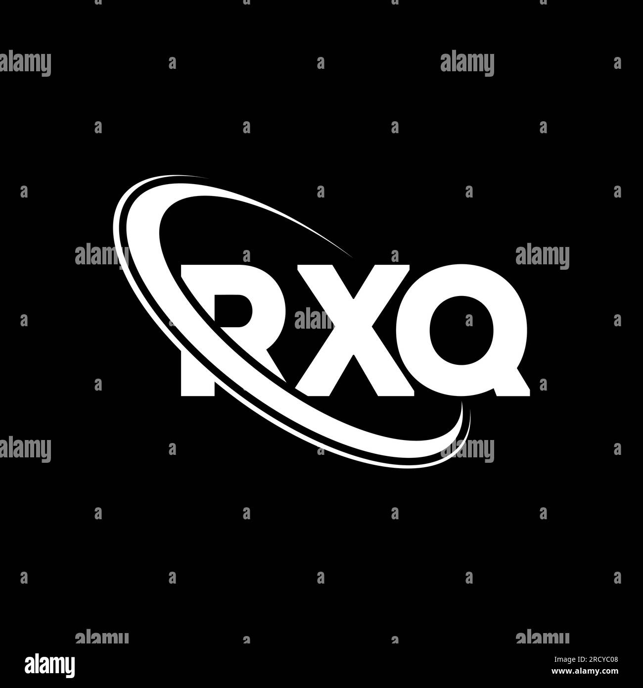 Rxq logo design hi-res stock photography and images - Alamy