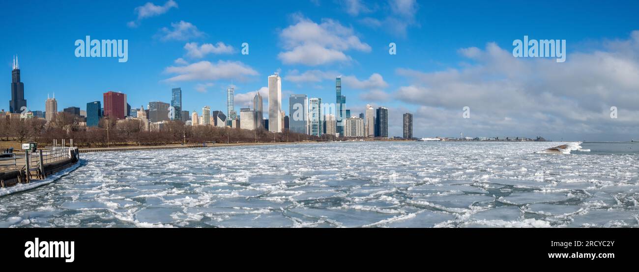 Chicago landscape hi-res stock photography and images - Alamy