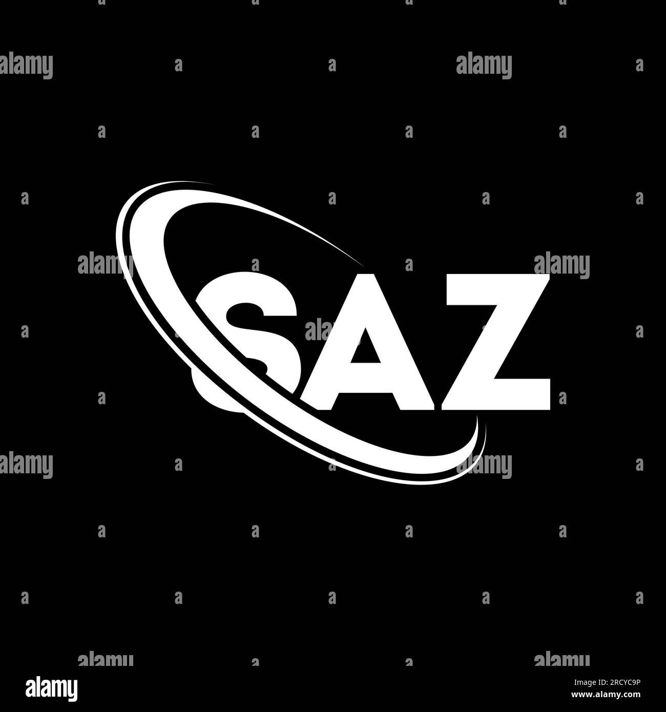 Saz circle logo Stock Vector Images - Alamy