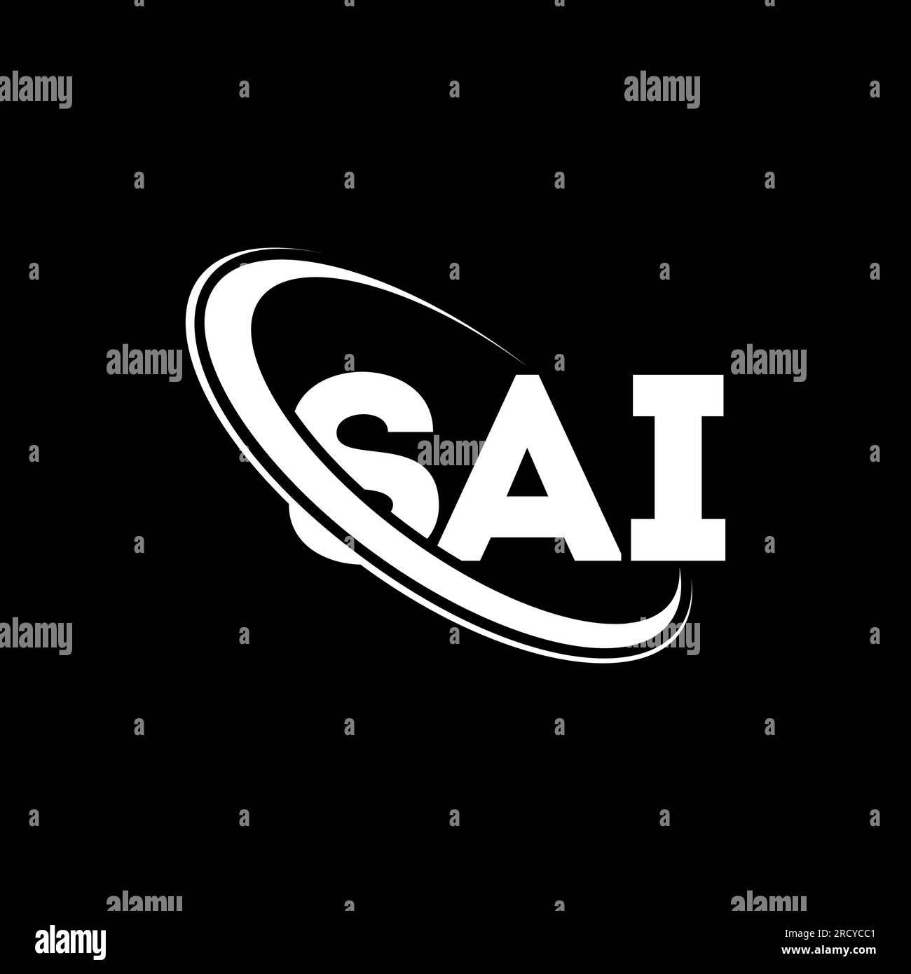 SAI logo. SAI letter. SAI letter logo design. Initials SAI logo linked ...