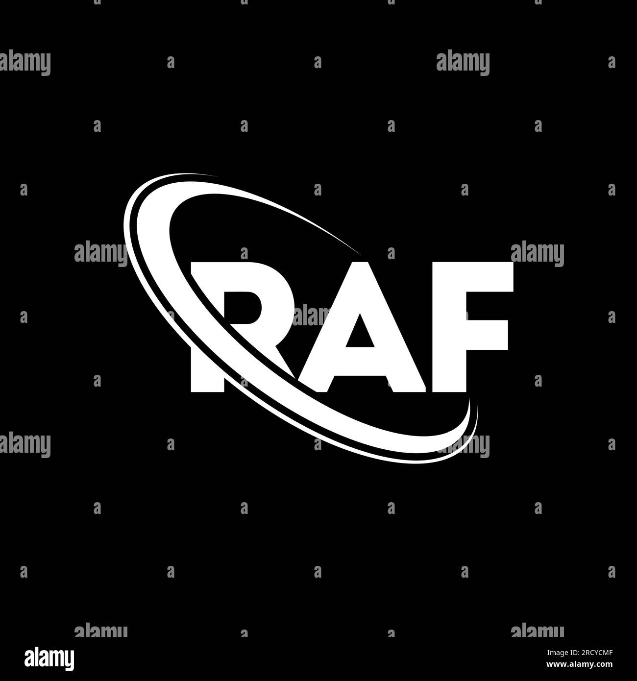 RAF logo. RAF letter. RAF letter logo design. Initials RAF logo linked ...