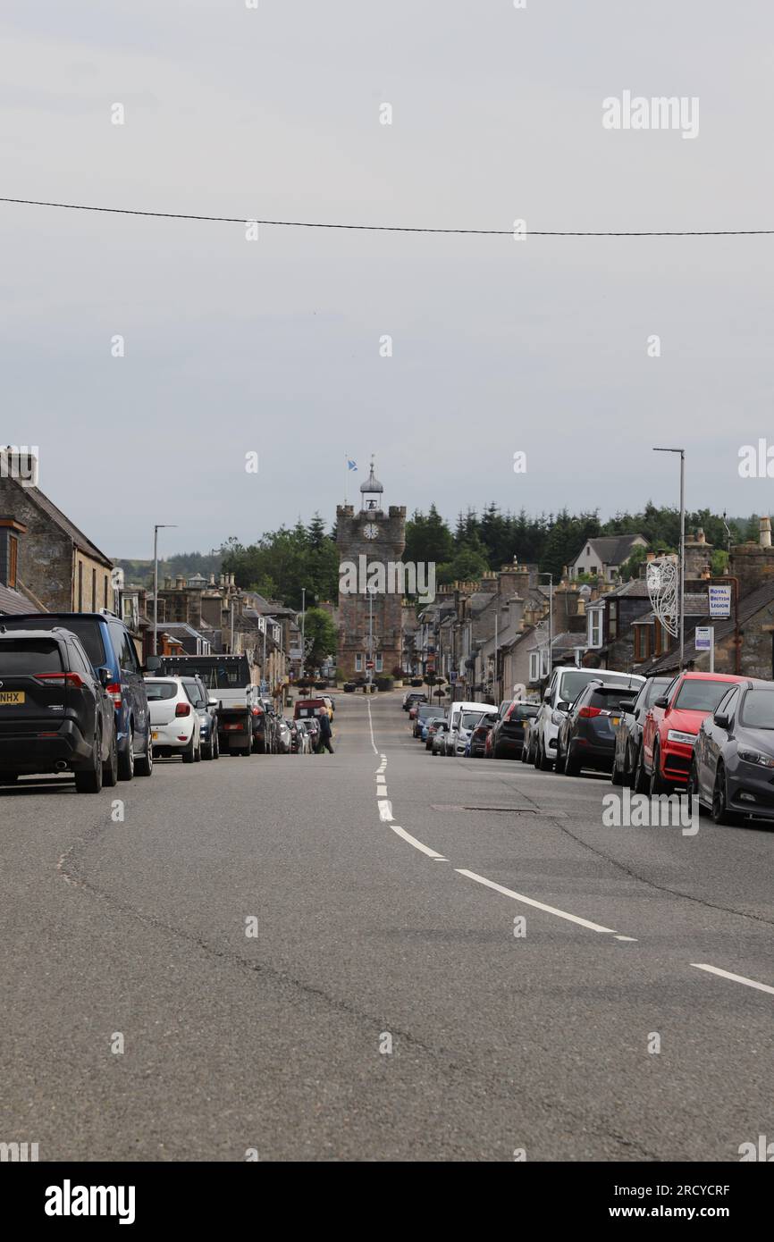 Dufftown clock tower hi-res stock photography and images - Alamy