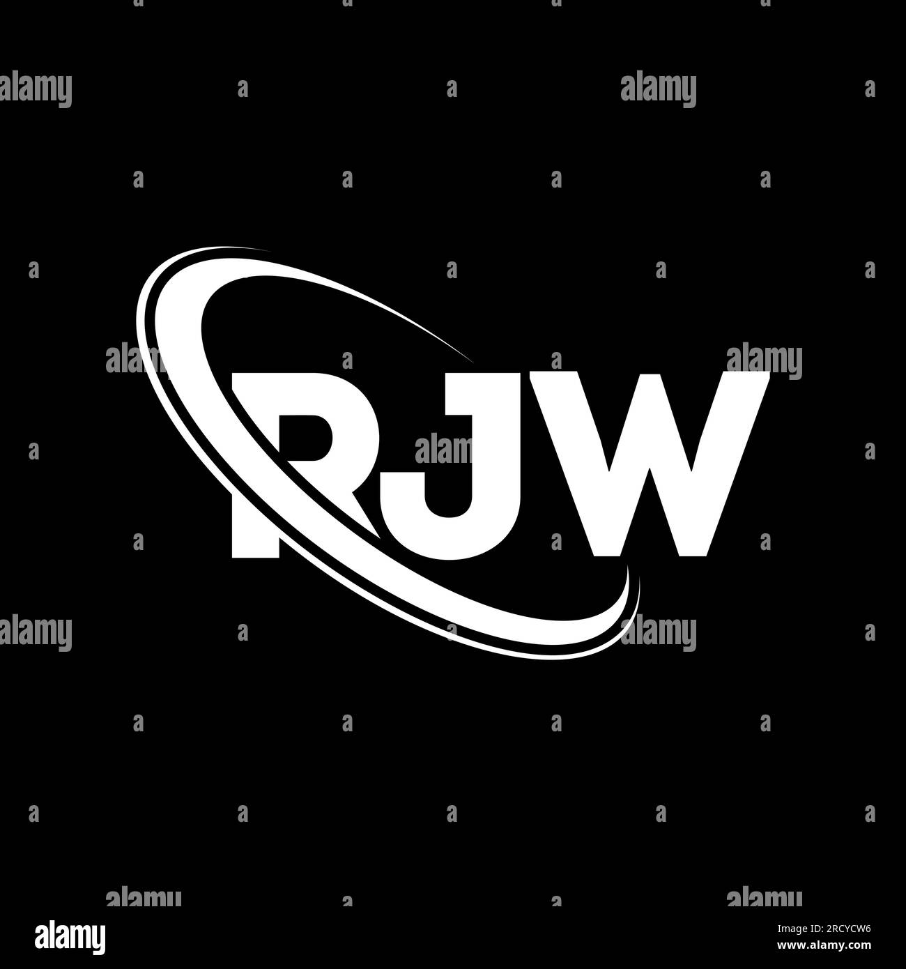 Rjw logo design hi-res stock photography and images - Alamy