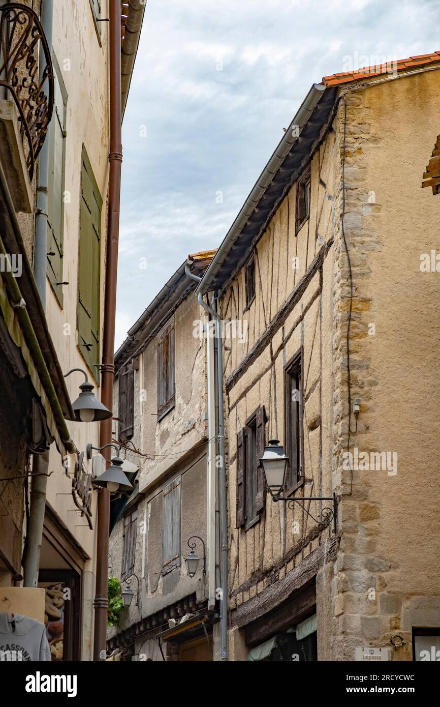 Carcassonne is a French fortified city in the department of Aude ...