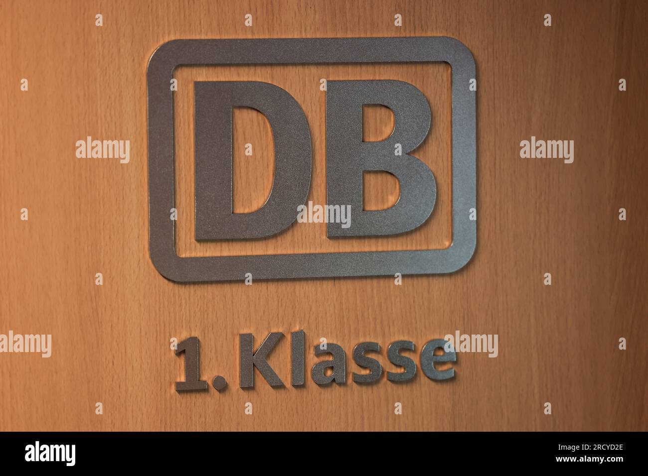 1st class train sign hi-res stock photography and images - Alamy