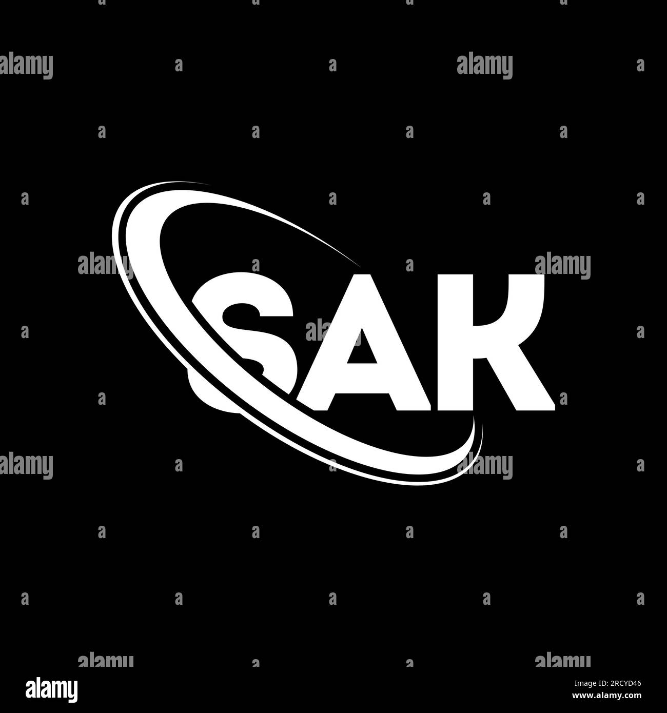 Sak circle logo Stock Vector Images - Alamy