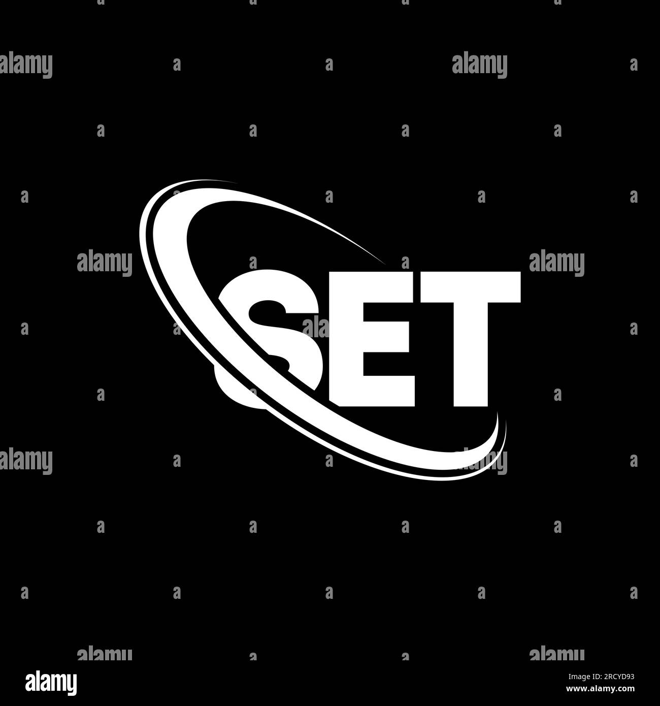 SET logo. SET letter. SET letter logo design. Initials SET logo linked ...