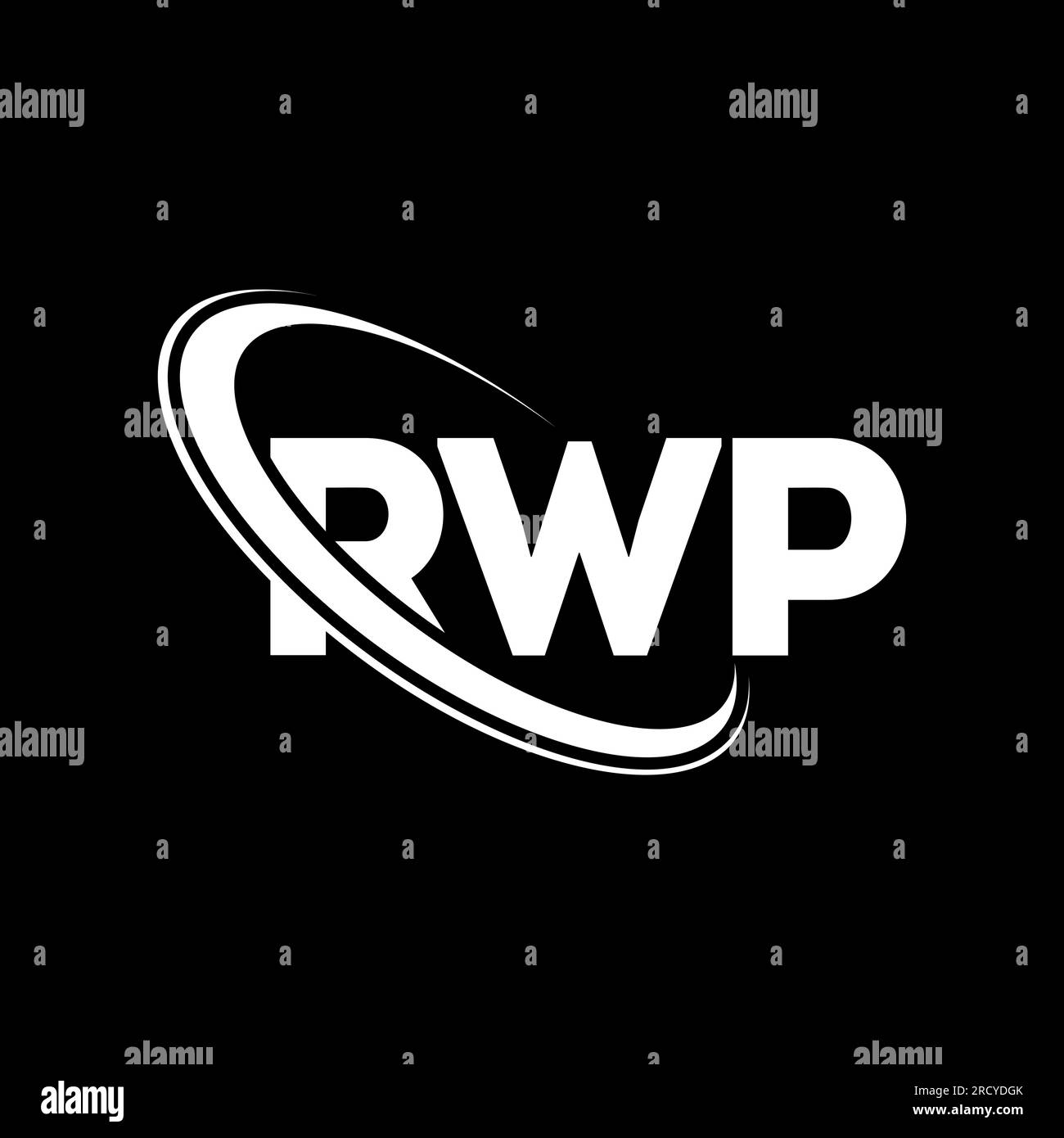 RWP logo. RWP letter. RWP letter logo design. Initials RWP logo linked ...