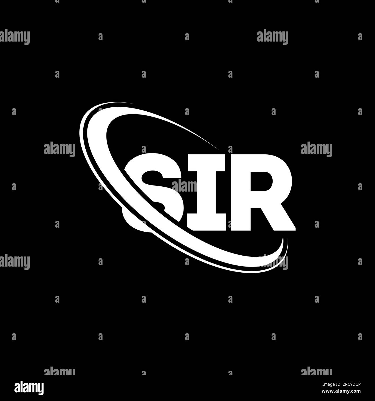 SIR logo. SIR letter. SIR letter logo design. Initials SIR logo linked ...