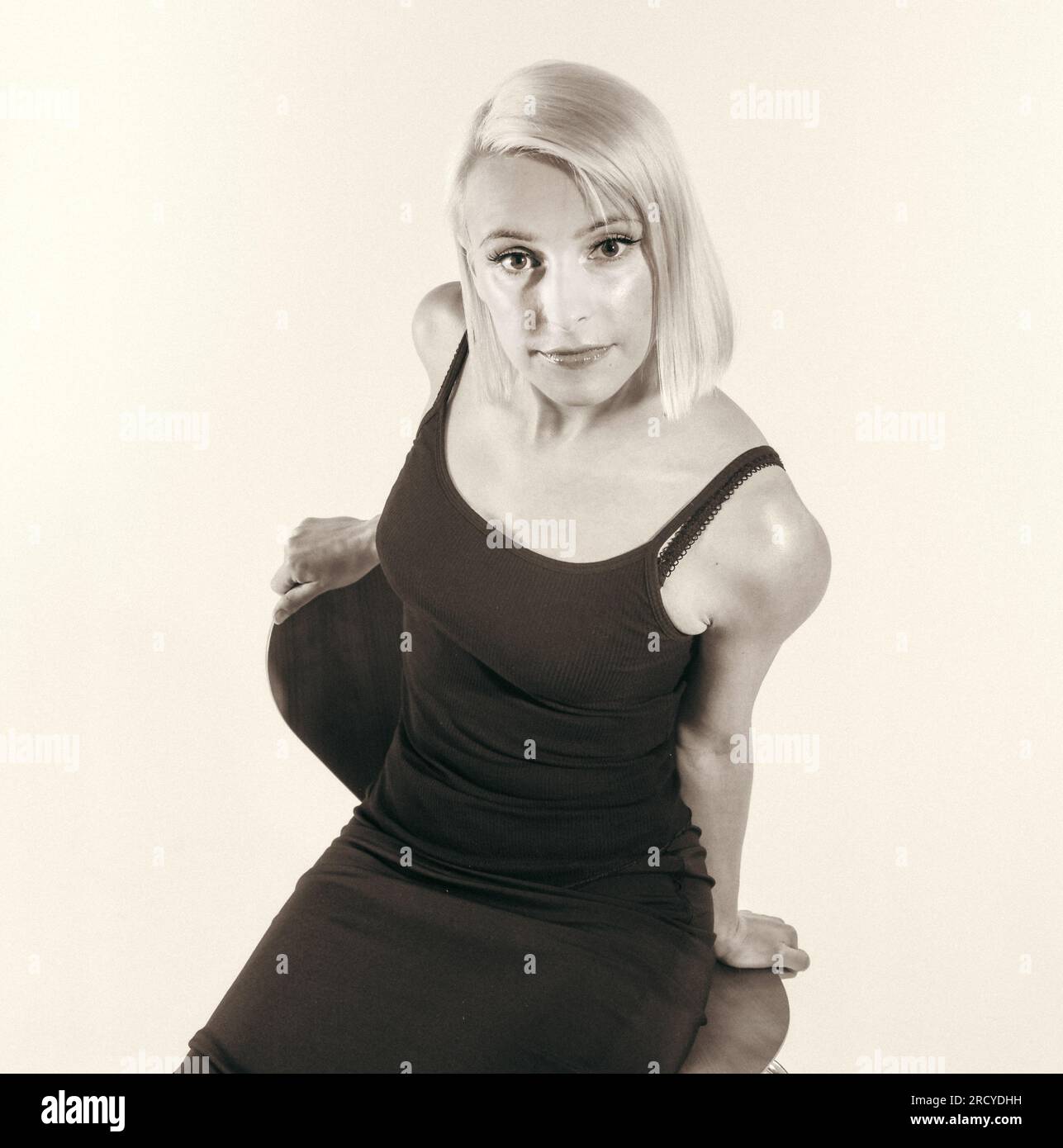 Sarah Blackwood lead singer of Dubstar, and as Client B in the band ...