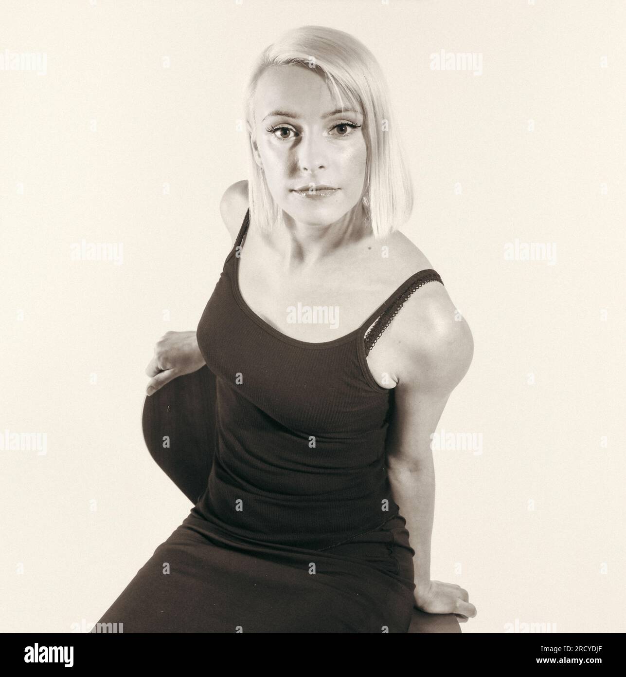 Sarah Blackwood lead singer of Dubstar, and as Client B in the band ...