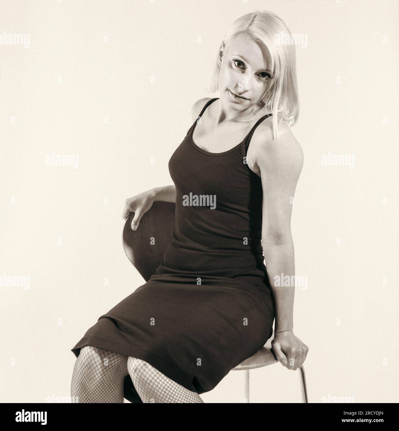 Sarah Blackwood lead singer of Dubstar, and as Client B in the band ...
