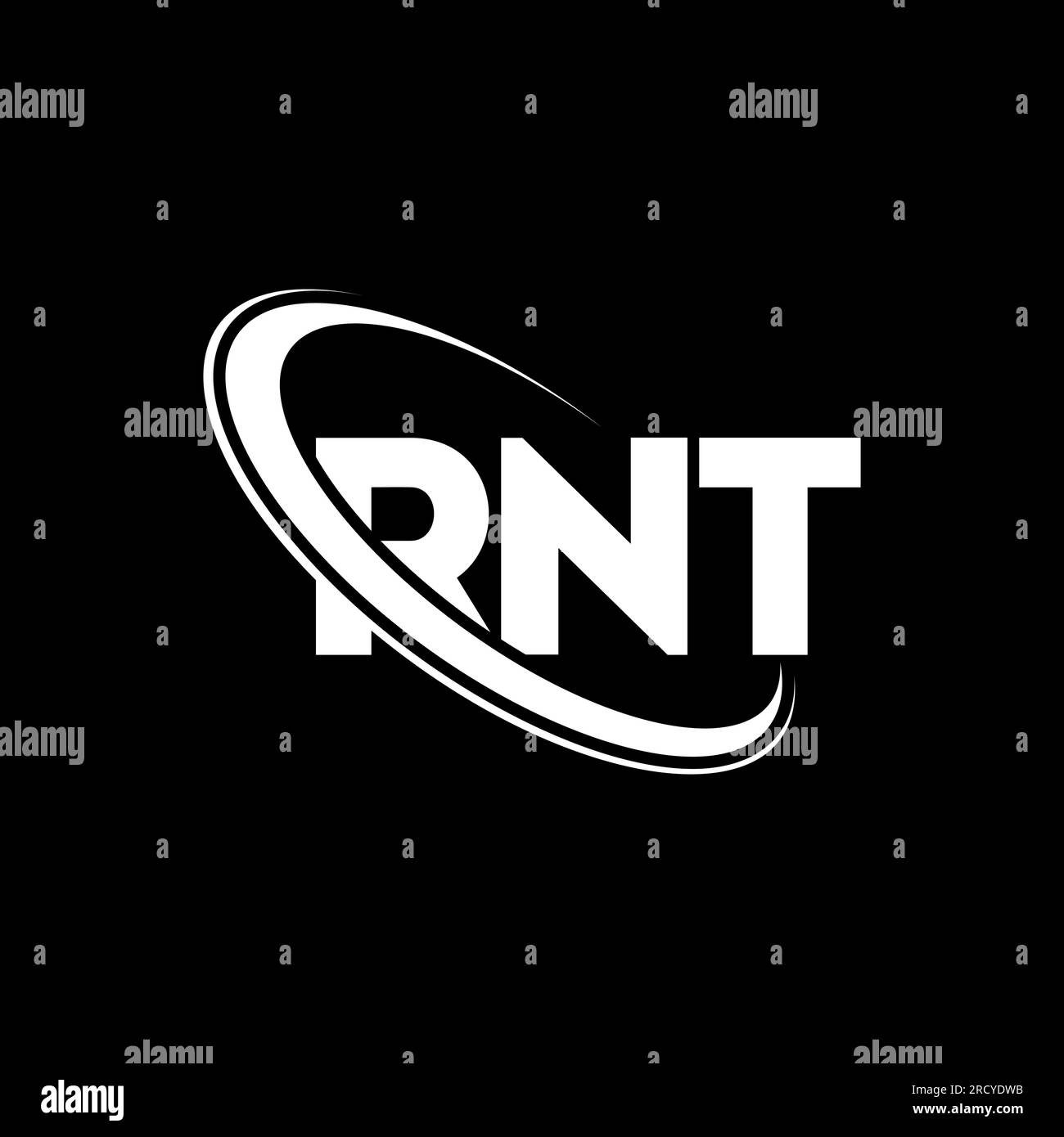 RNT logo. RNT letter. RNT letter logo design. Initials RNT logo linked ...