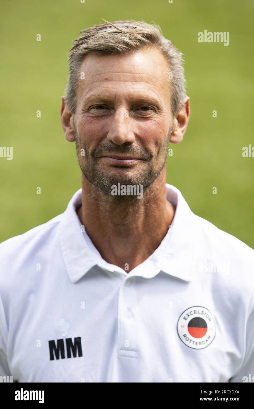 ROTTERDAM - Mario Meijer (recovery trainer) during sbv Excelsior's ...