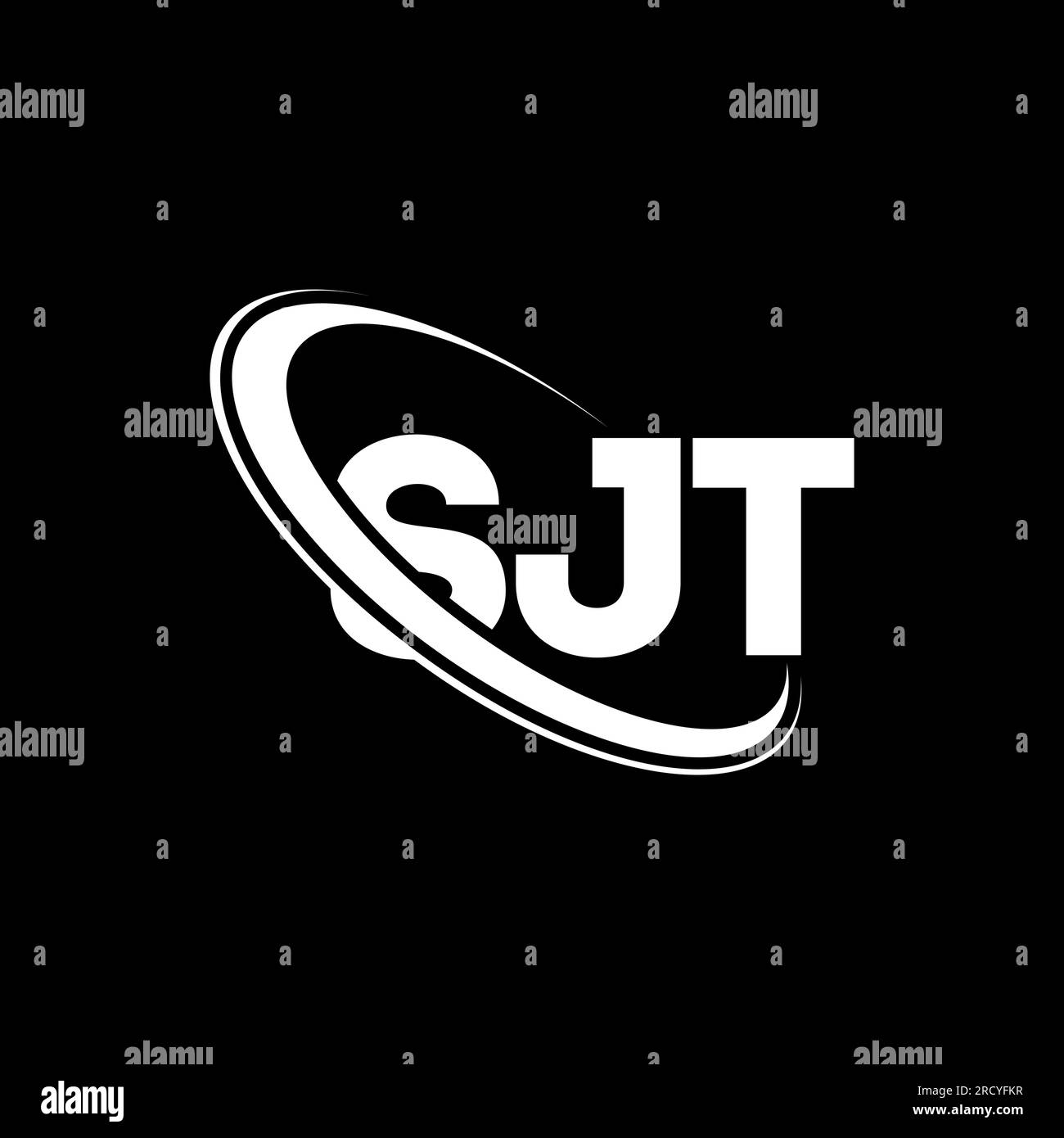 SJT logo. SJT letter. SJT letter logo design. Initials SJT logo linked ...