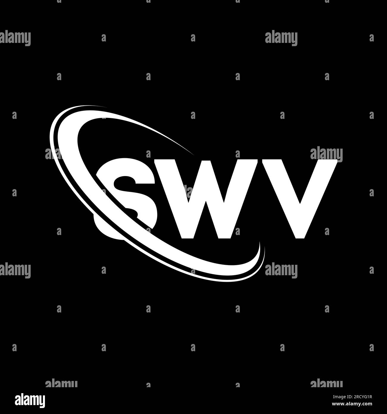 SWV logo. SWV letter. SWV letter logo design. Initials SWV logo linked ...