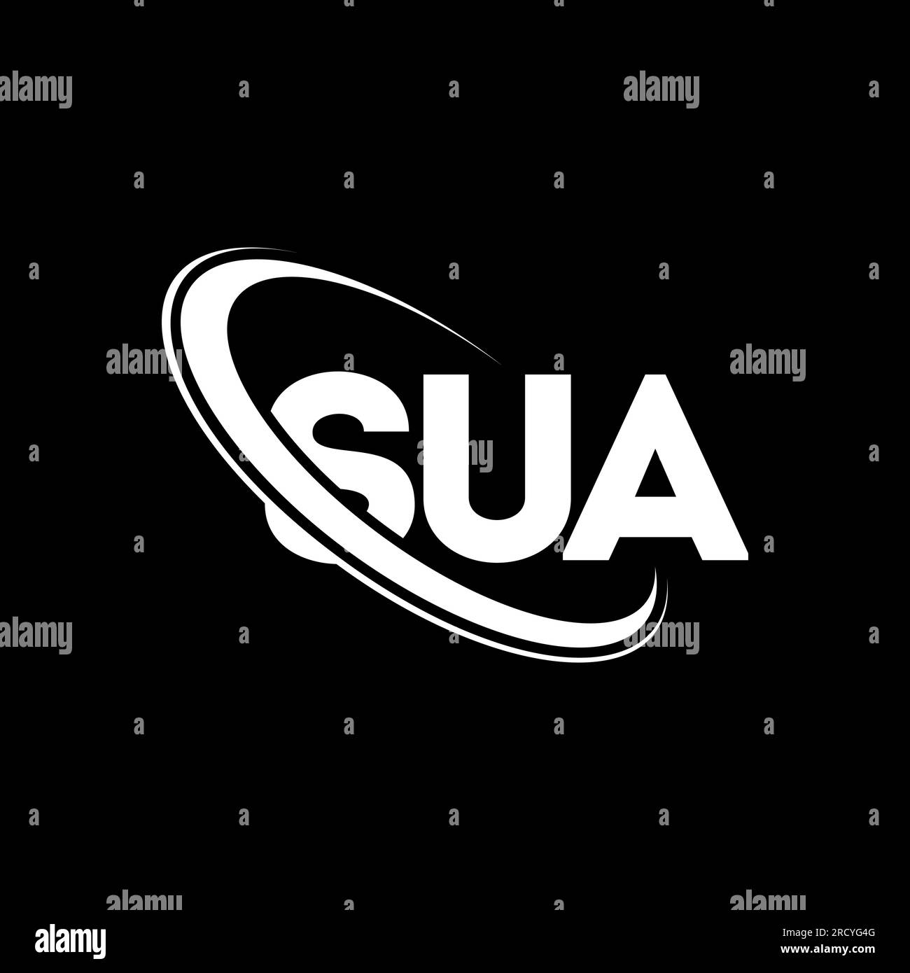 SUA logo. SUA letter. SUA letter logo design. Initials SUA logo linked ...