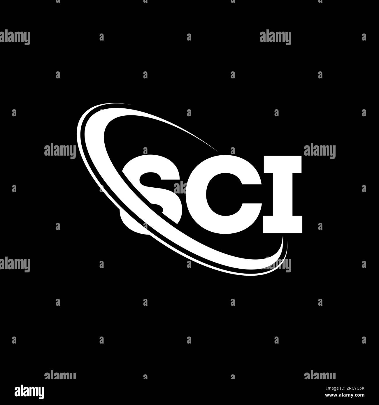 SCI logo. SCI letter. SCI letter logo design. Initials SCI logo linked ...
