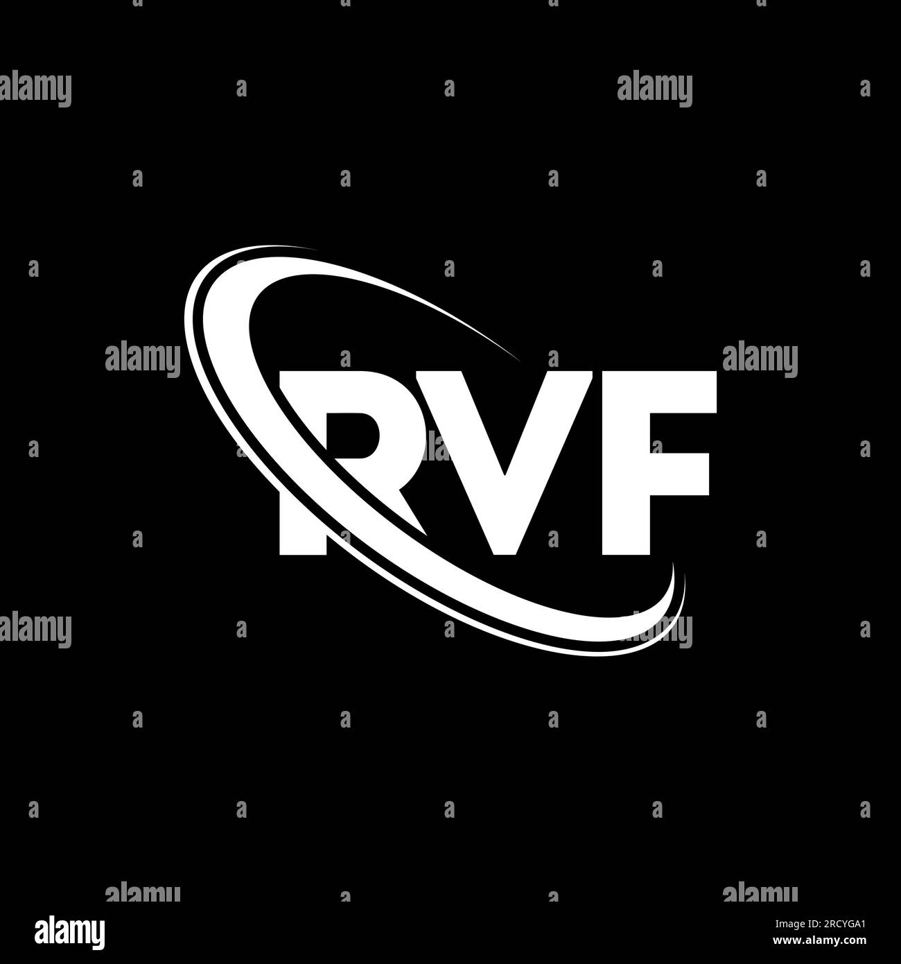 Rvf minimalist logo hi-res stock photography and images - Alamy