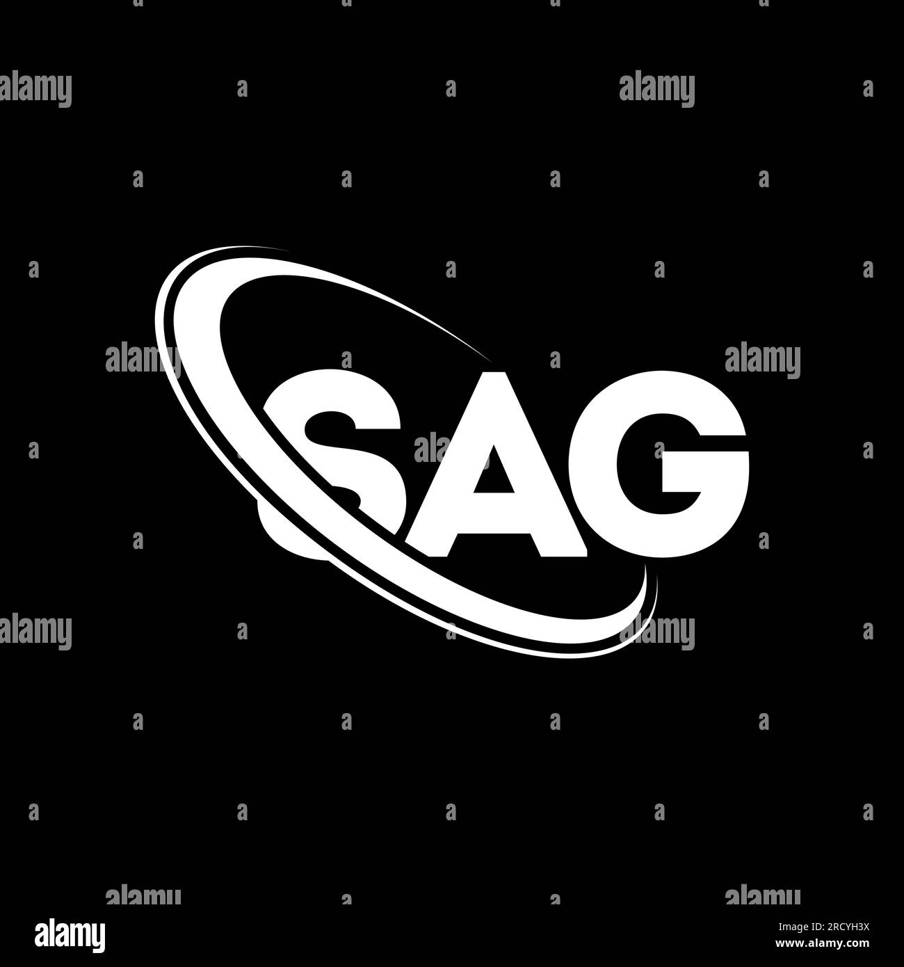 Sag minimalist logo Stock Vector Images - Alamy