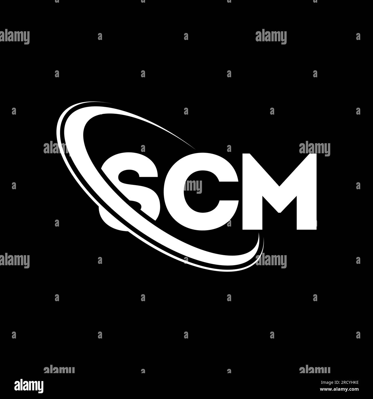 Scm minimalist logo hi-res stock photography and images - Alamy