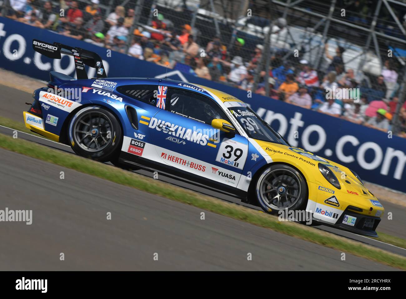 Adam Smalley Porsche Supercup 2023 British Grand Prix support Race ...