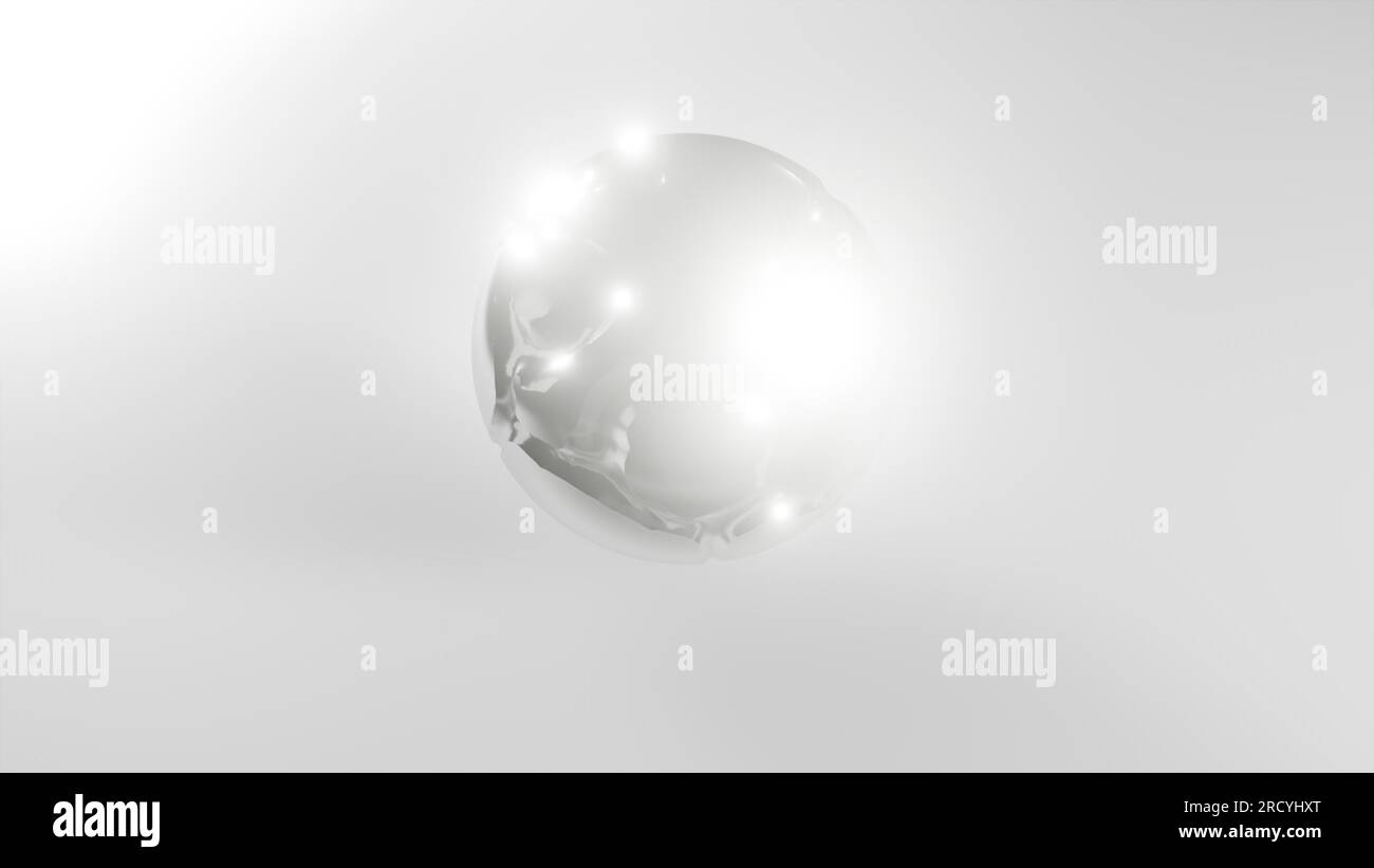 Looping 3d animation metal sphere hi-res stock photography and images ...
