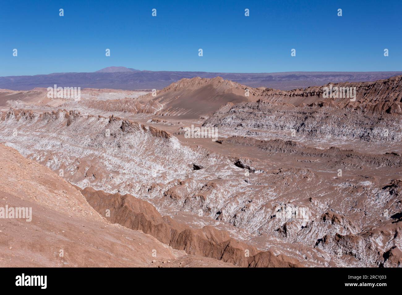 A landscape in moon valley, north of Chile Stock Photo - Alamy