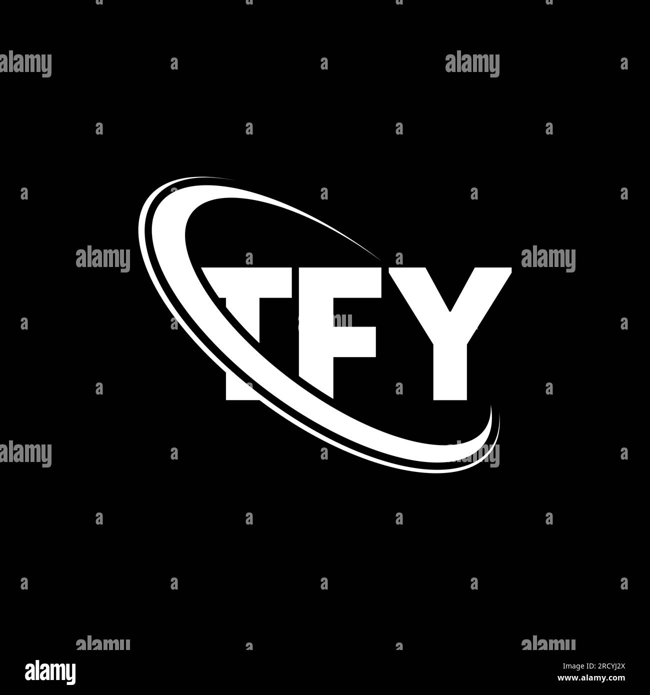 Tfy logo design hi-res stock photography and images - Alamy