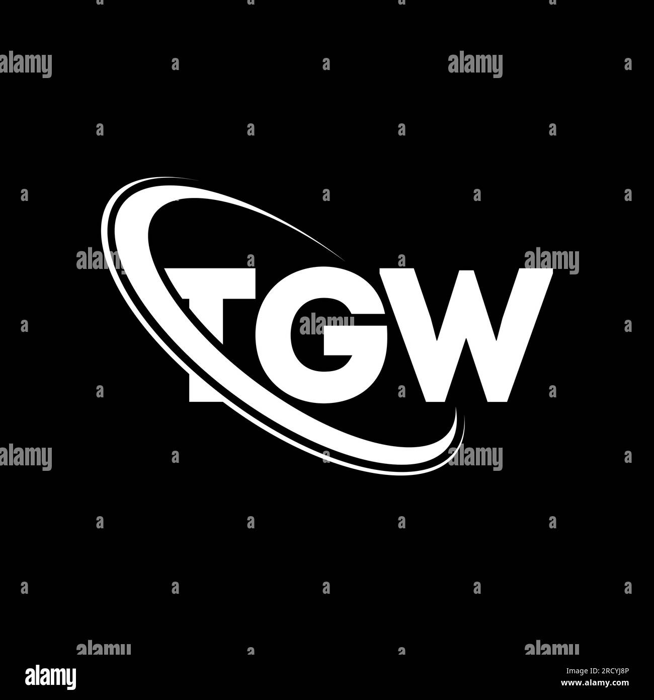 Tgw logo design hi-res stock photography and images - Alamy