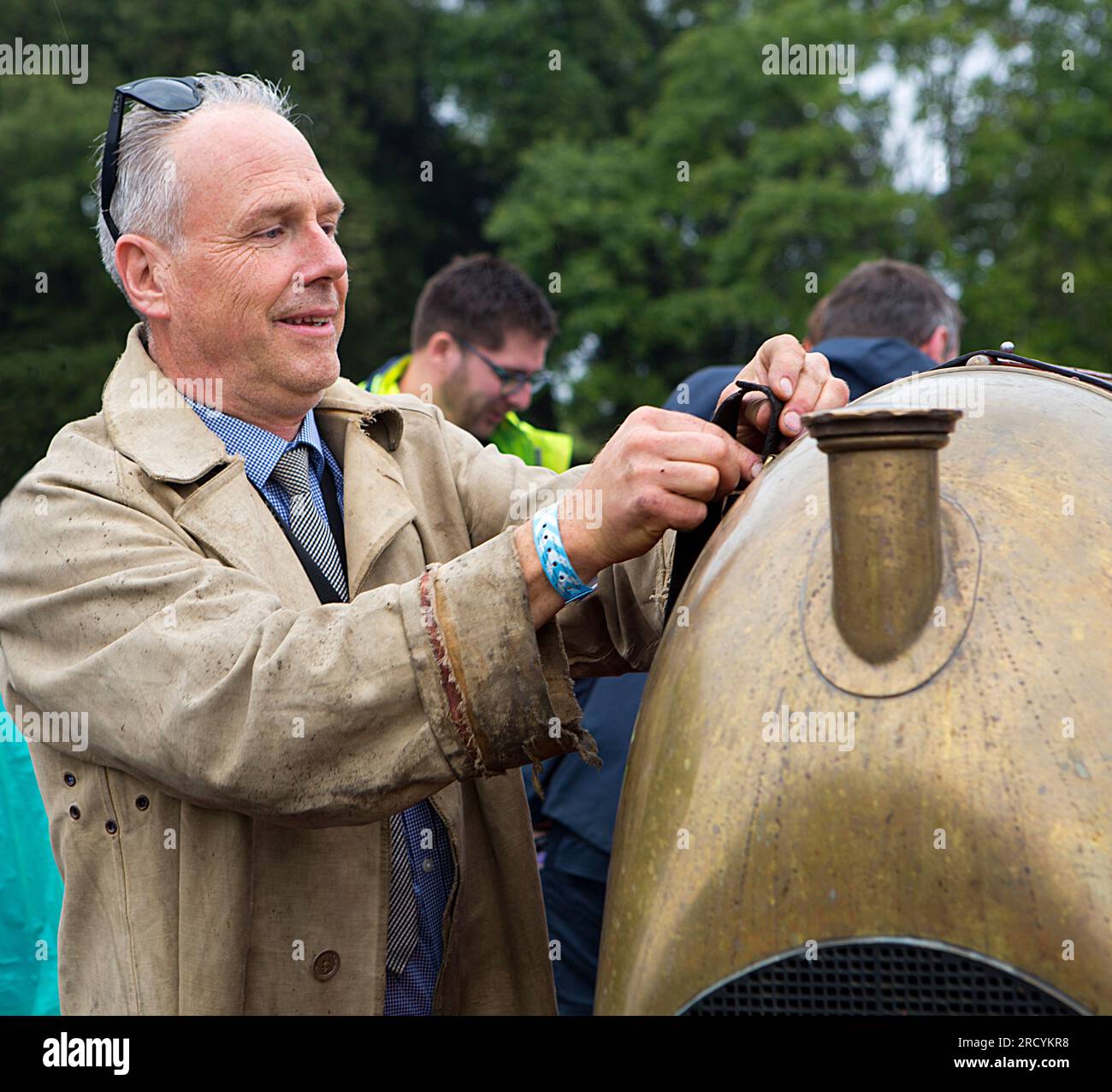 Duncan Pittaway and his 1911 Fiat S76, ("The Beast of Turin"), at The ...