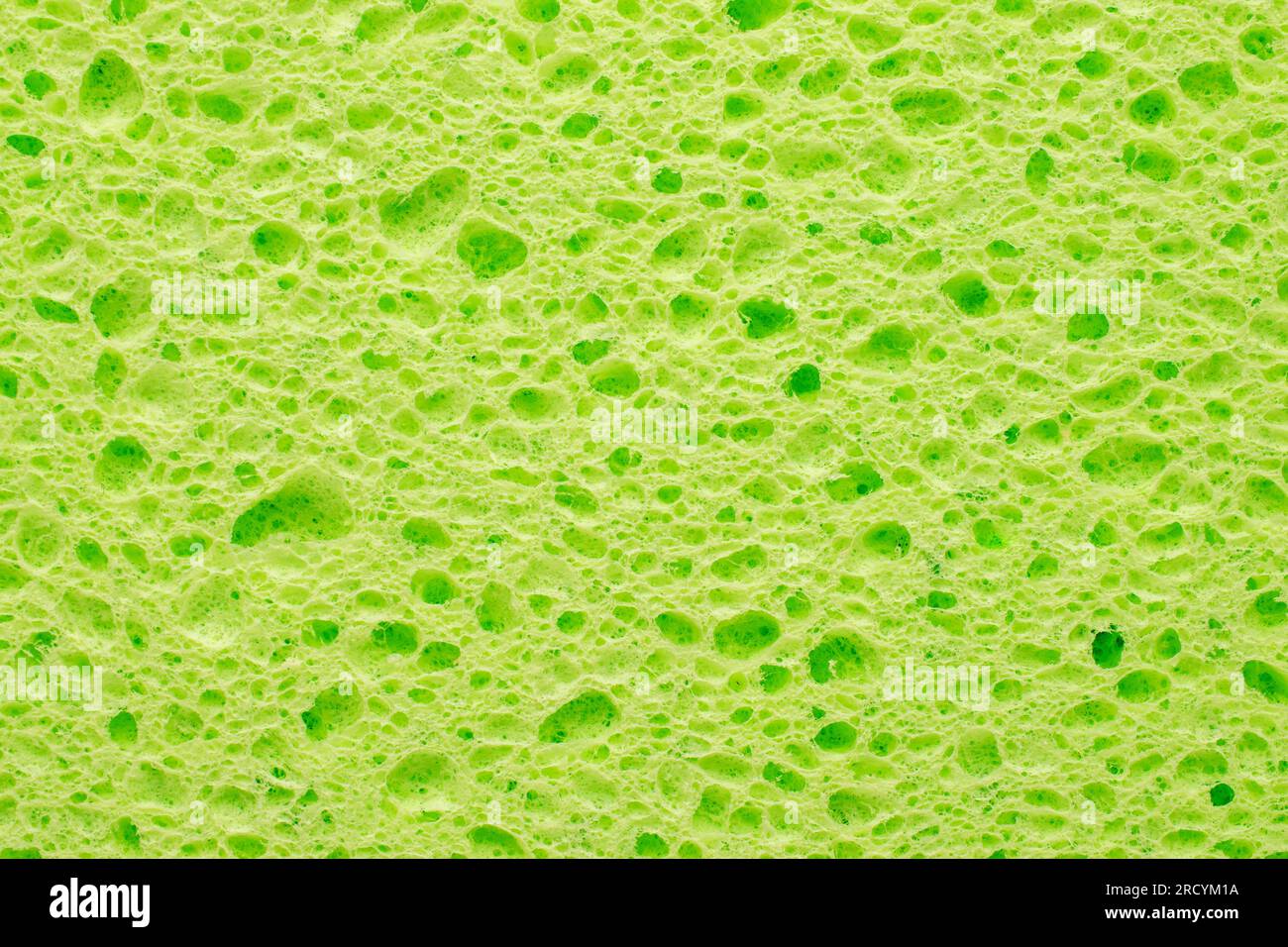 One colored cellulose kitchen sponge, macro, top view Stock Photo - Alamy