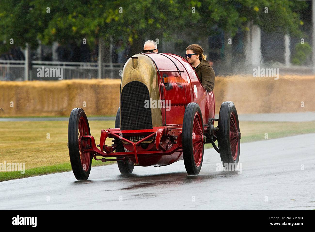 1911 Fiat S76, "The Beast of Turin" owned and driven by Duncan Pittaway ...