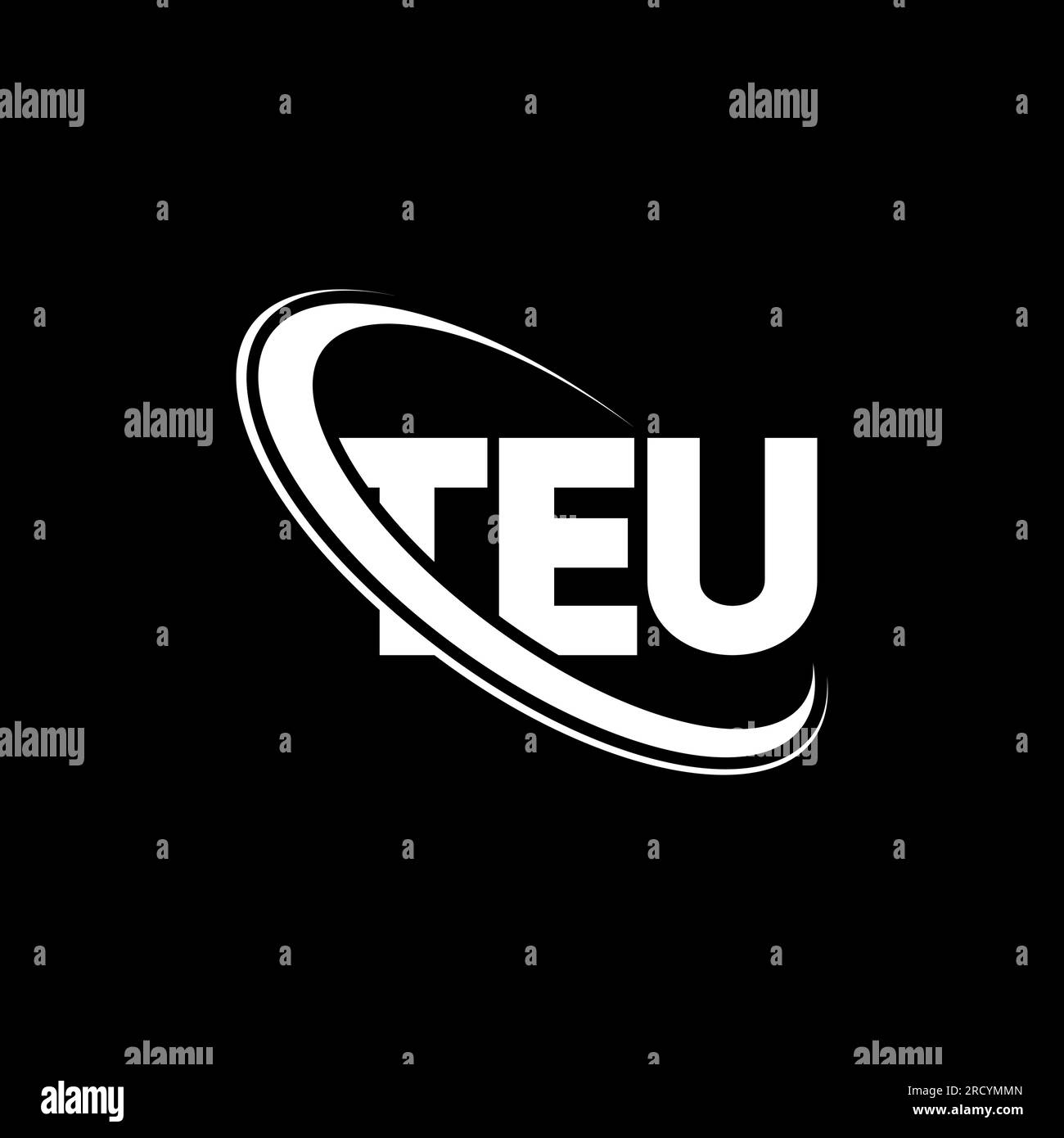 Teu logo design hi-res stock photography and images - Alamy