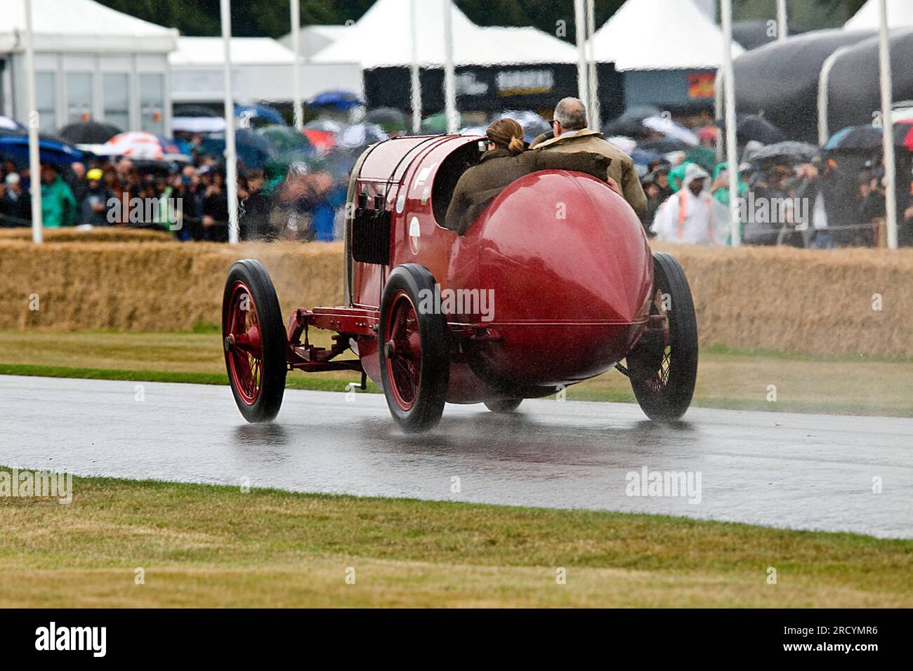 1911 Fiat S76, "The Beast of Turin" driven by owner, Duncan Pittaway at ...
