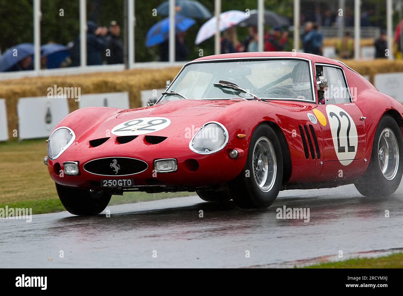 1962 Ferrari 250 GTO driven by Holly Mason-Franchitti at The Festival of Speed, Goodwood, 14th ...