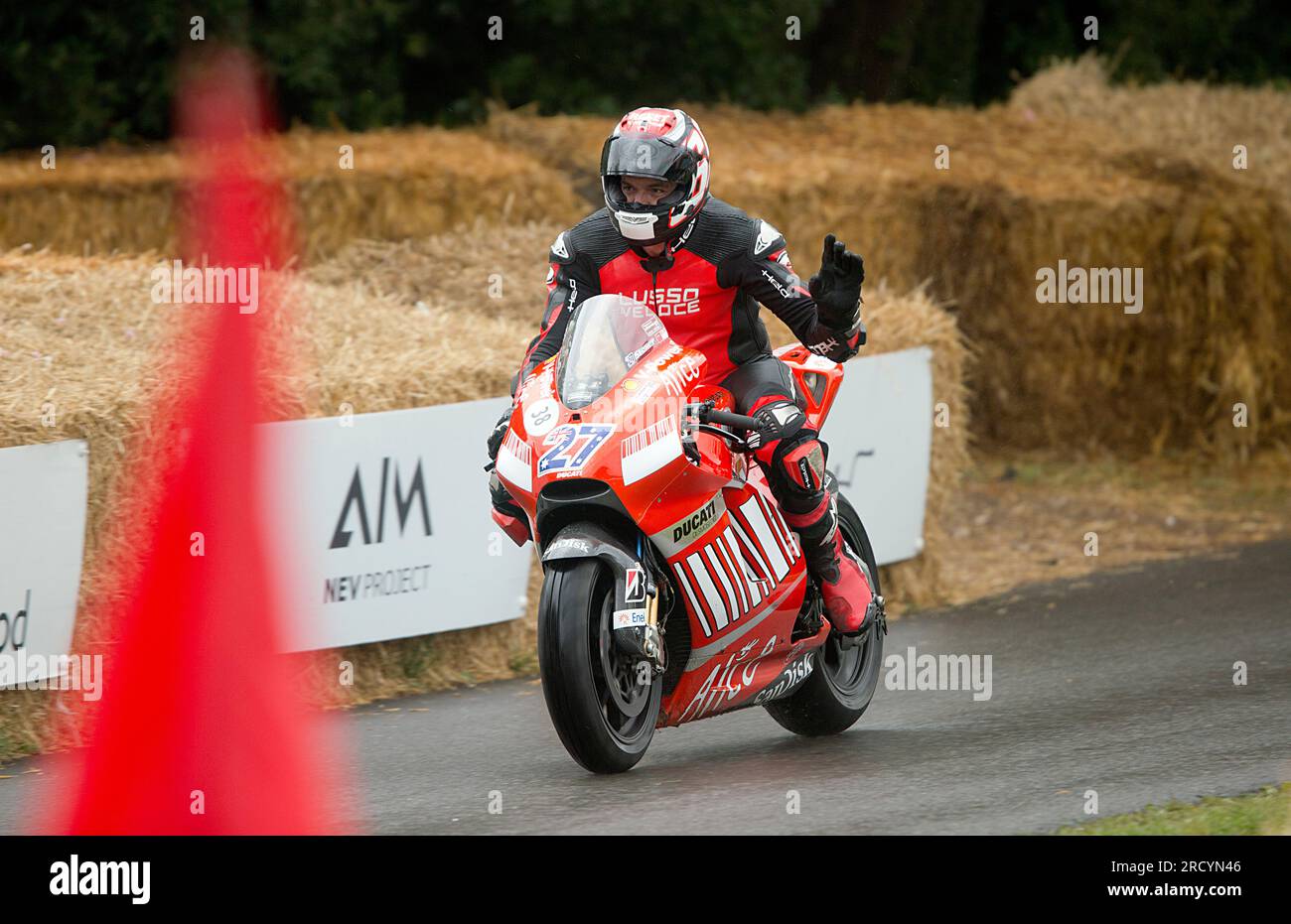 2008 Ducati Desmosedici GP8, entrant Chris Mayhew at The Festival of ...
