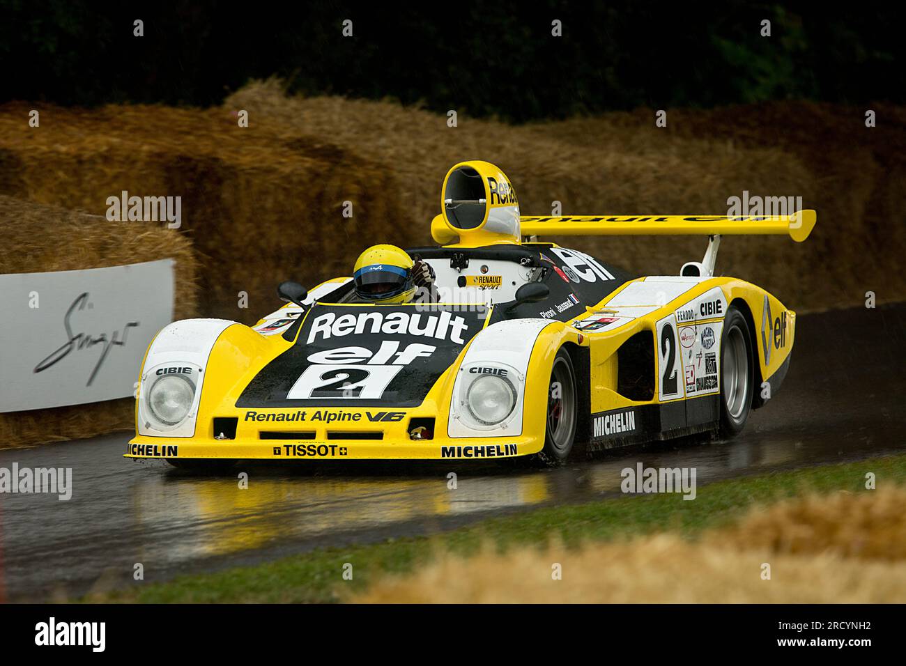 1978 Alpine-Renault A442B driven by Rene Arnoux / Alain Serpaggi at The ...