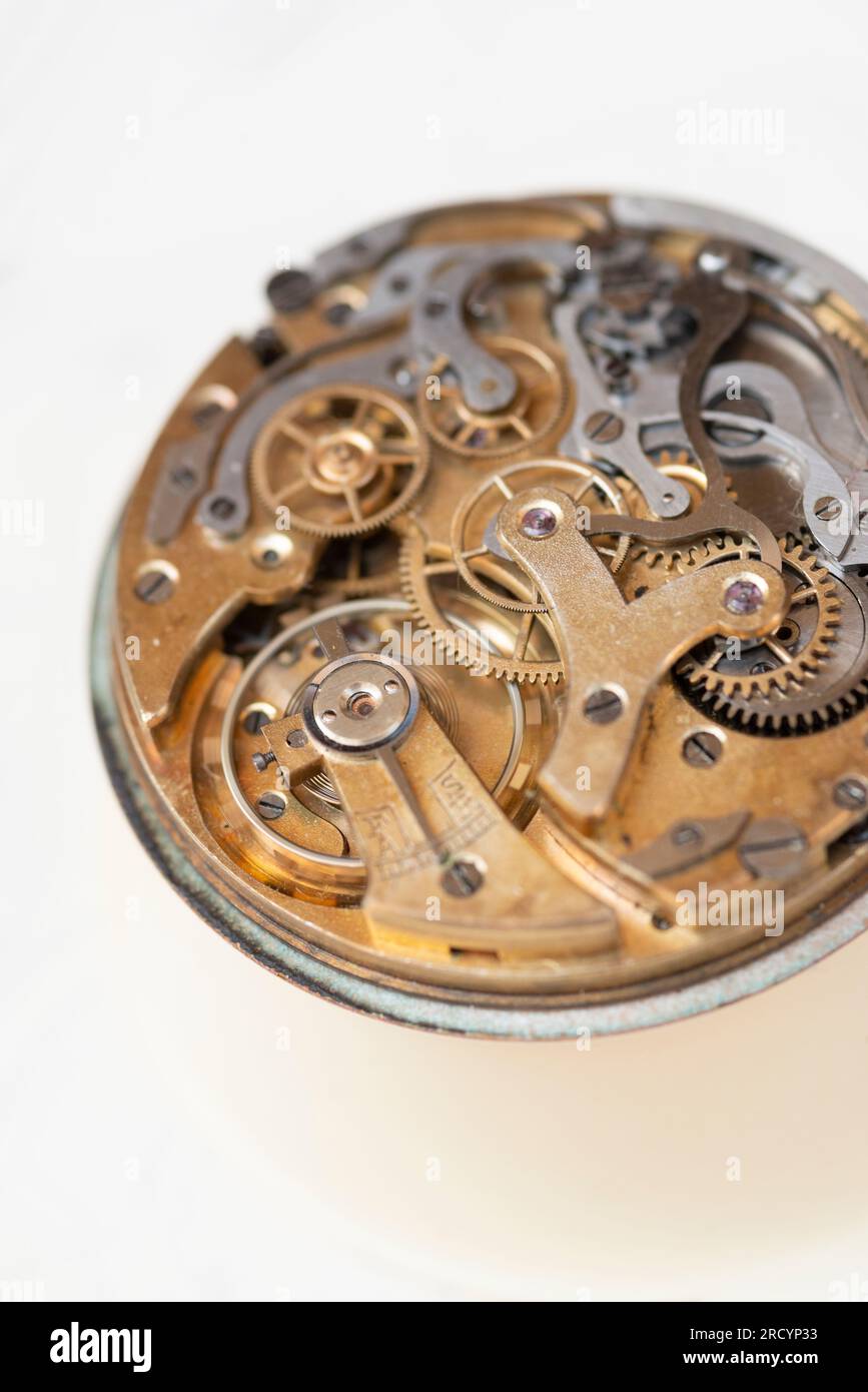 Precision clock mechanism hi-res stock photography and images - Alamy