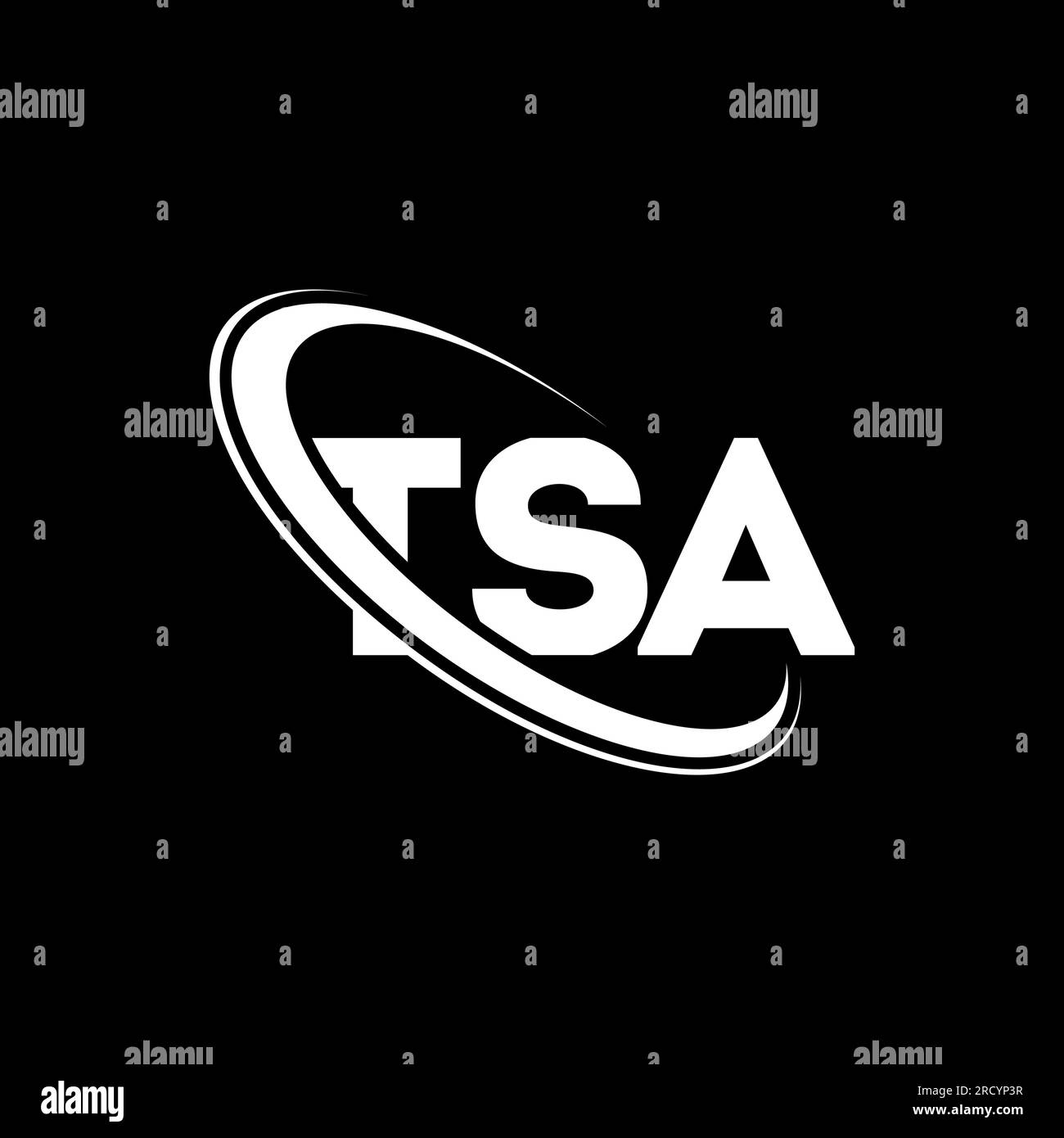 TSA logo. TSA letter. TSA letter logo design. Initials TSA logo linked ...