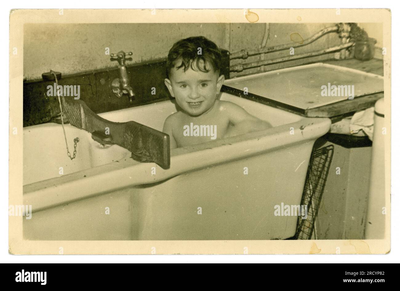 Bath Time In 1950