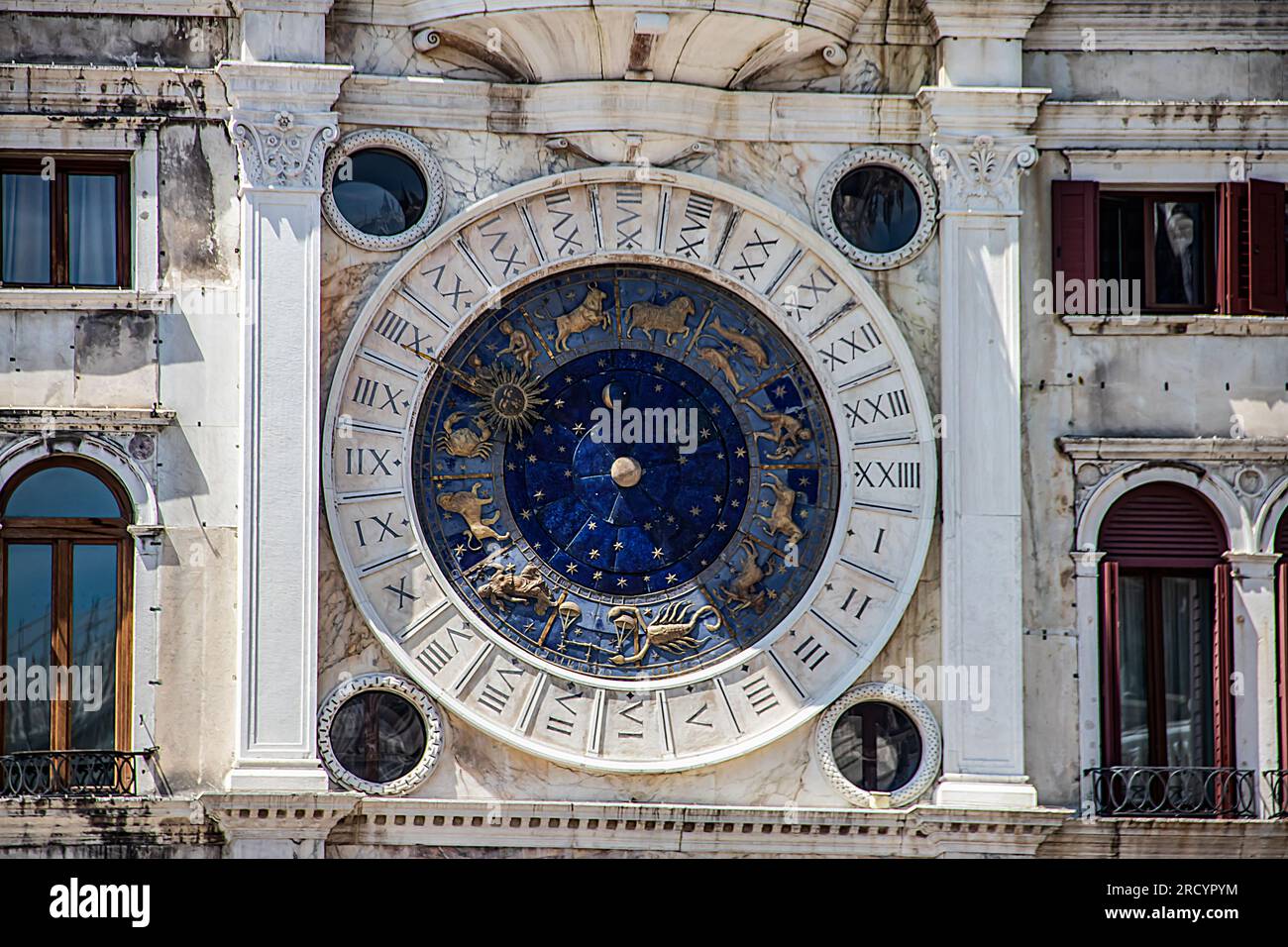 Details of St Mark's Basilica or the Basilica di San Marco in Italian ...