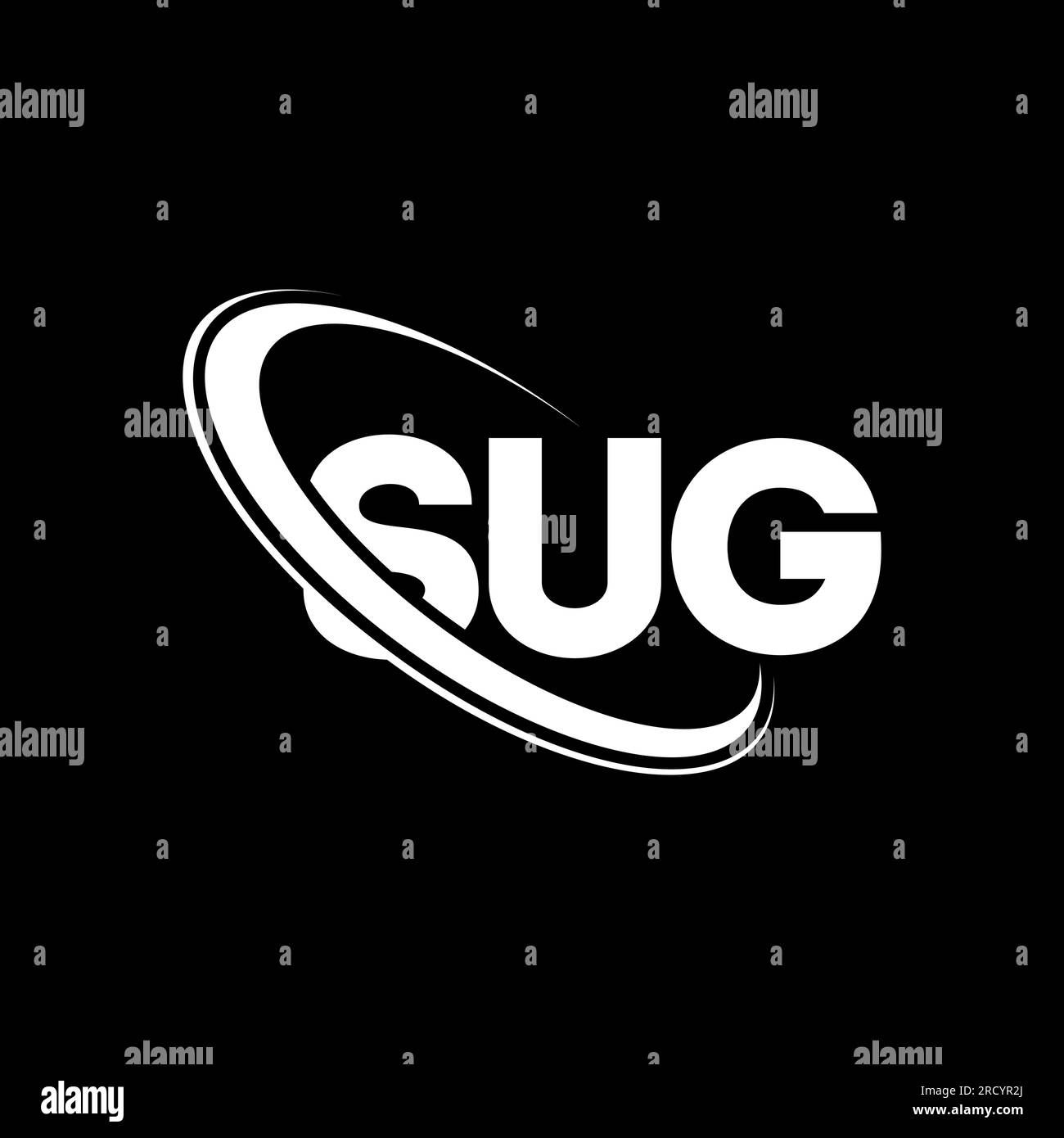 SUG logo. SUG letter. SUG letter logo design. Initials SUG logo linked ...